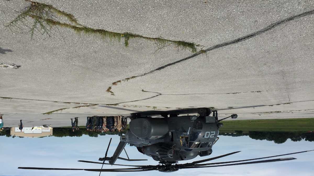 Navy Week: Navy chopper makes stop in Ames