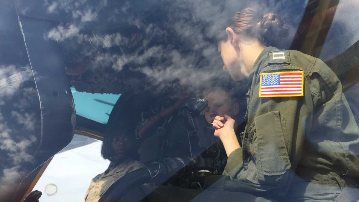 Navy Week: Navy chopper makes stop in Ames