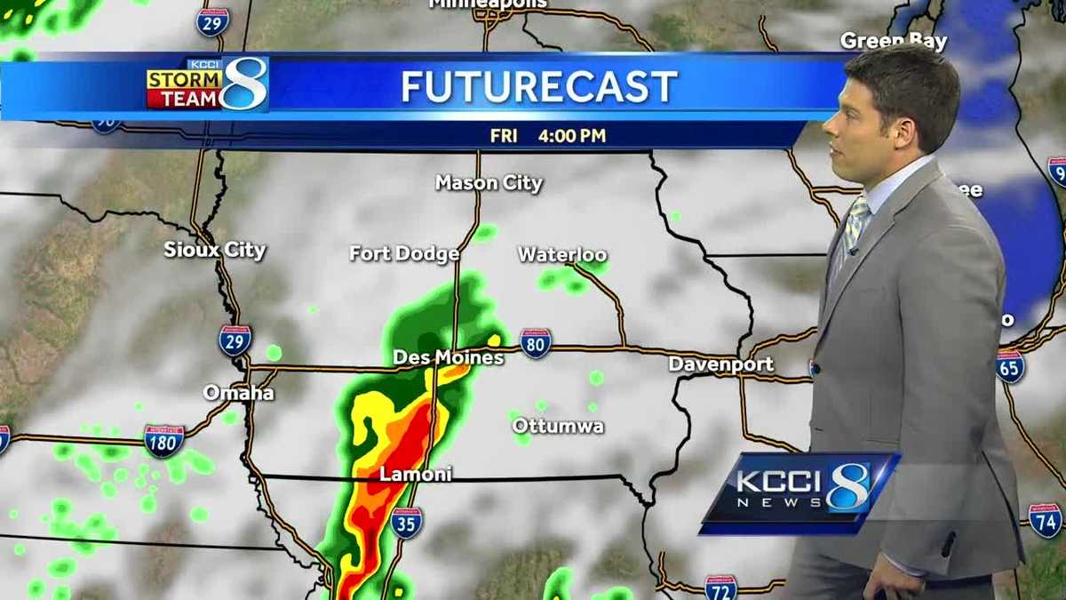 Expect storms during Friday PM commute