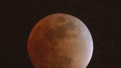 Rare stunning red lunar eclipse visible in Iowa Wednesday