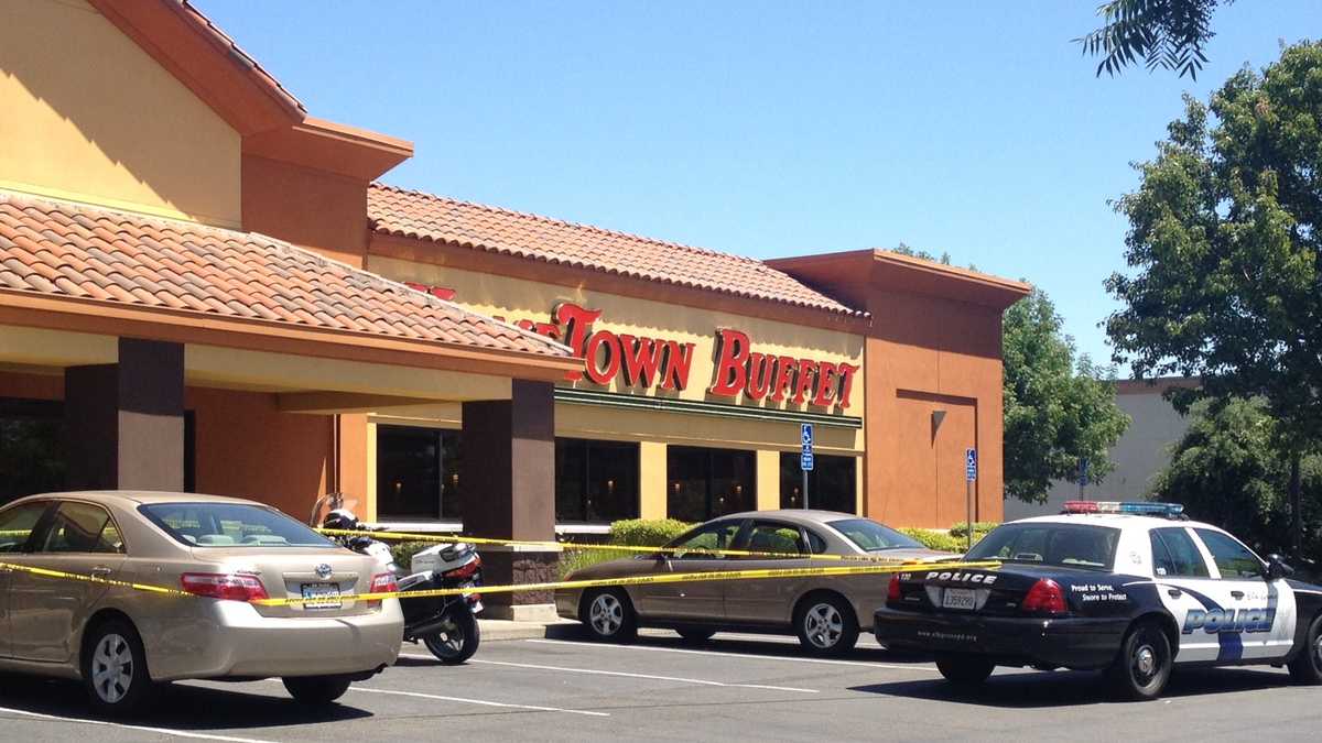 Photos from the field: Car smashes into Hometown Buffet