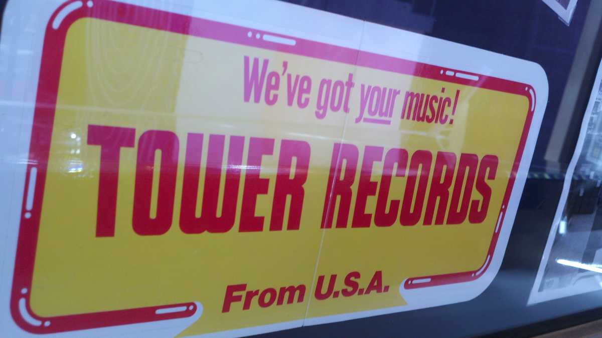 Images: Tower Records memorabilia drive
