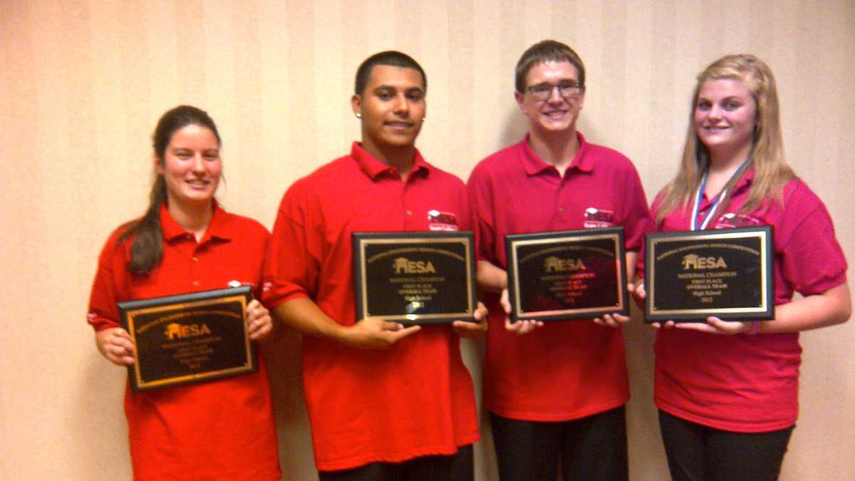 Stagg H.S. students named national engineering champions