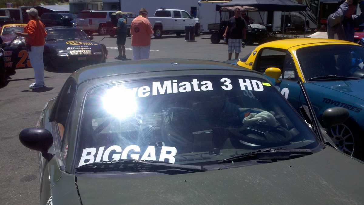 Photos: Meteorologist David Biggar races LiveMiata 3 HD