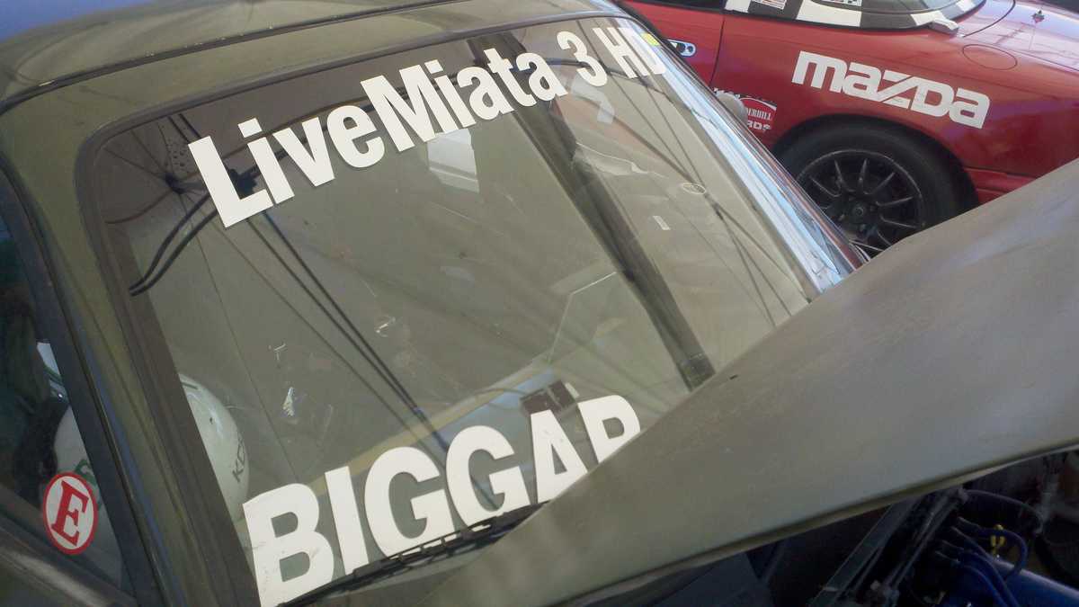 Photos: Meteorologist David Biggar races LiveMiata 3 HD