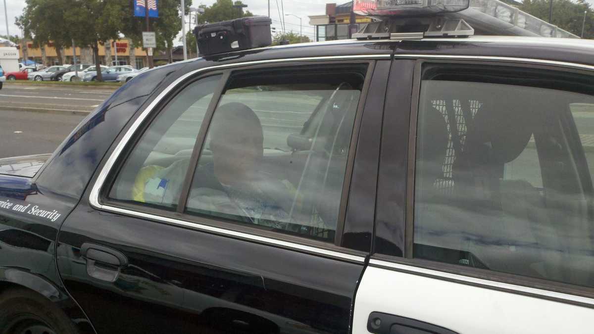 Photos: Man jumps into car window as would-be thief attempts to flee