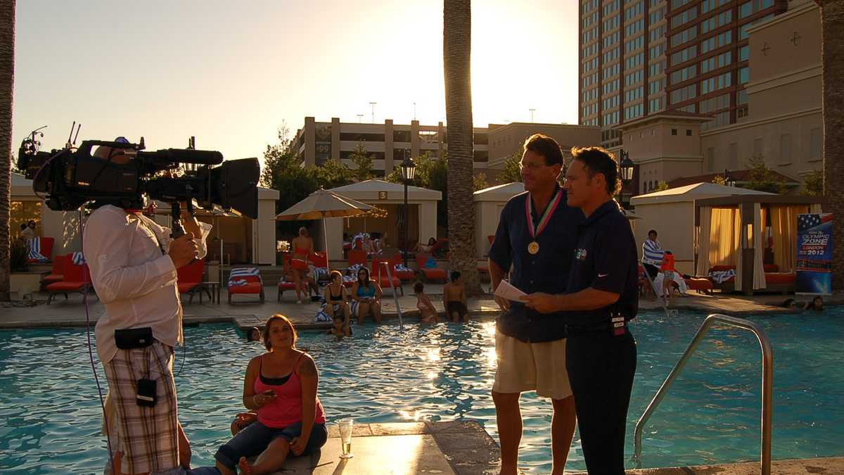 Photos: First Olympic Zone show with guest Olympian Jeff Float