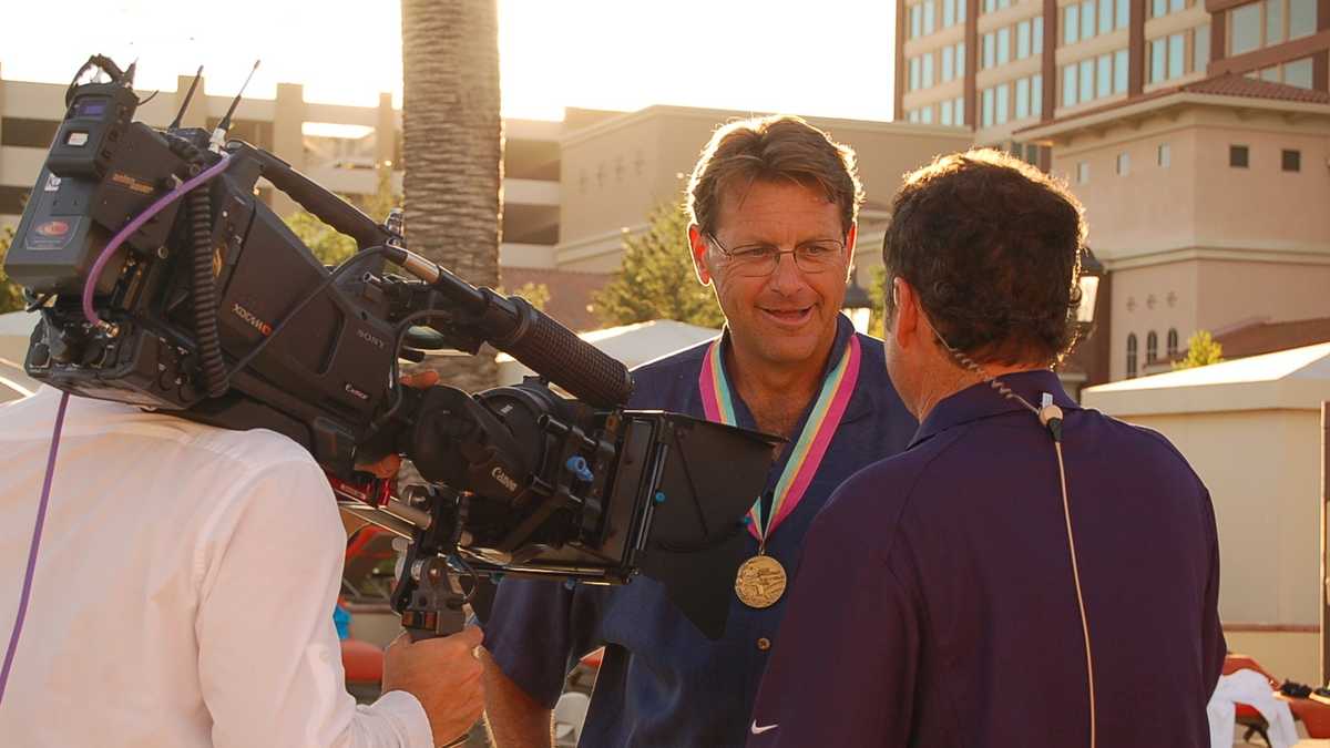 Photos: First Olympic Zone show with guest Olympian Jeff Float