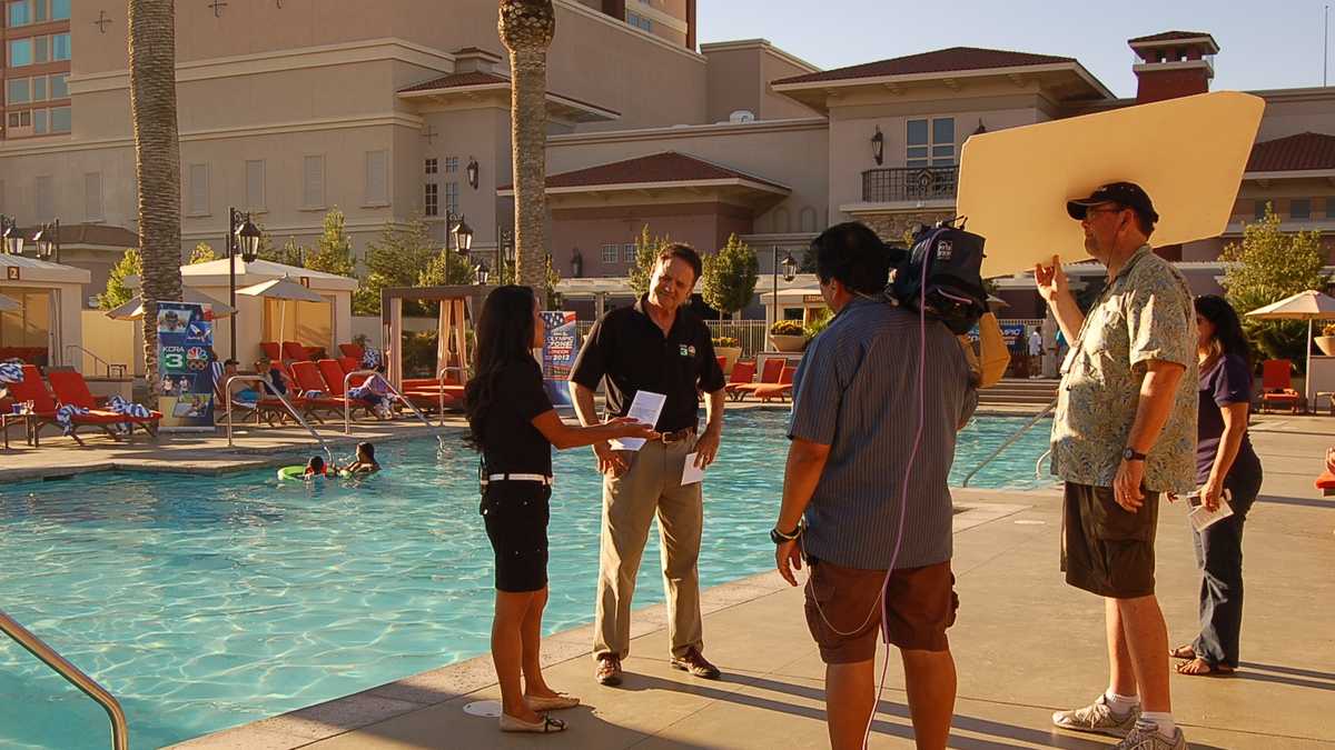 Photos: Debbie Meyer, 3-time gold medalist, visits the Olympic Zone