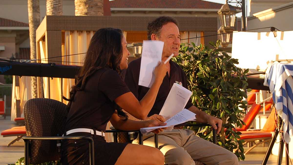 Photos: Debbie Meyer, 3-time gold medalist, visits the Olympic Zone