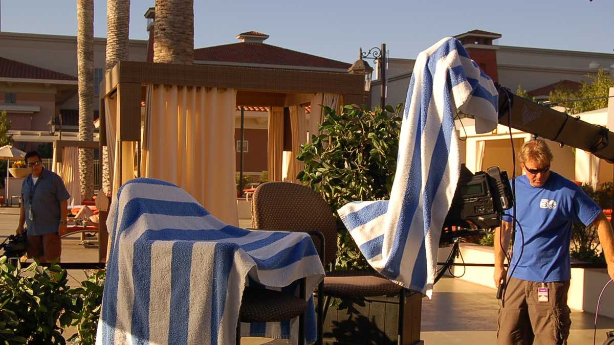 Photos: Debbie Meyer, 3-time gold medalist, visits the Olympic Zone