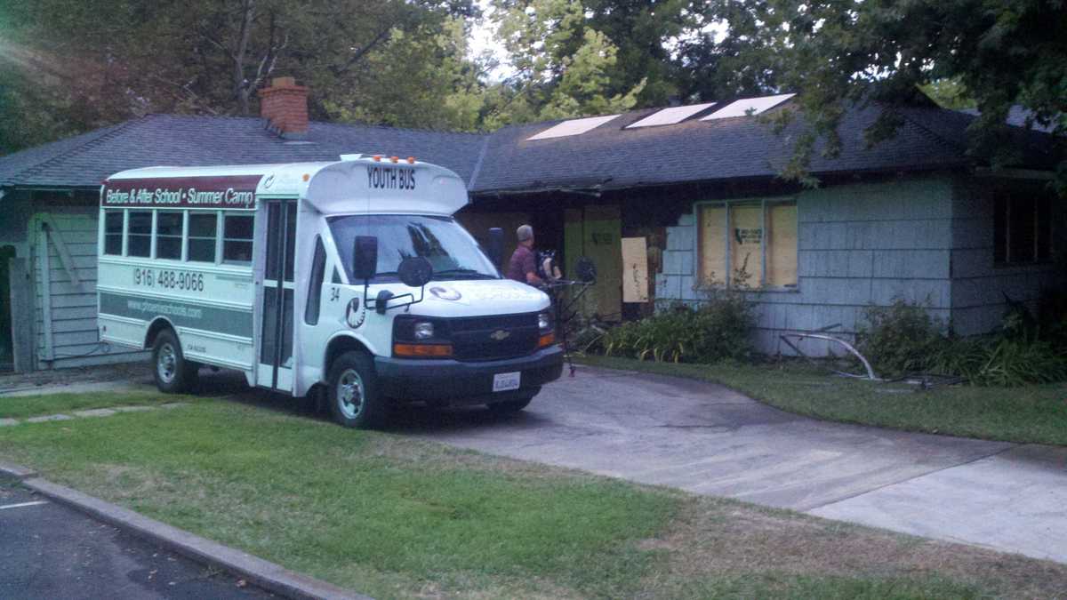 Students return to Carmichael school after classrooms torched