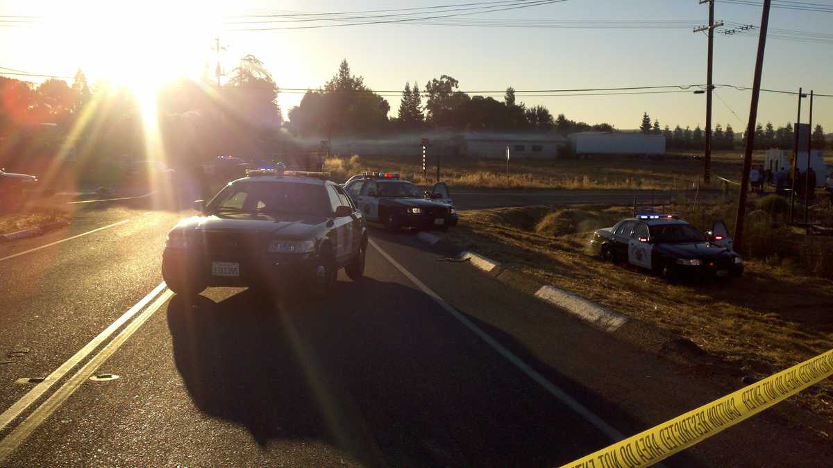 Photos from the field: Officers shoot, kill jail escapee in Lodi
