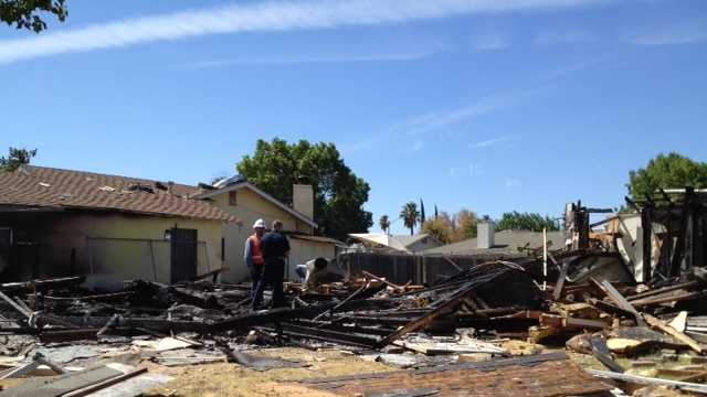Photos from the field: What caused weekend Ceres home explosion?