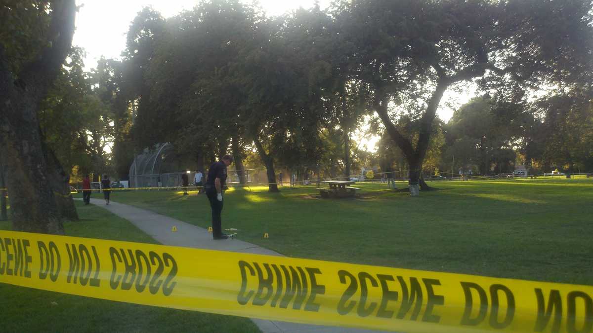 Photos from the field: Gold chain robbery turns deadly at Victory Park