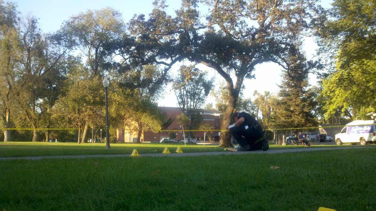 Photos from the field: Gold chain robbery turns deadly at Victory Park