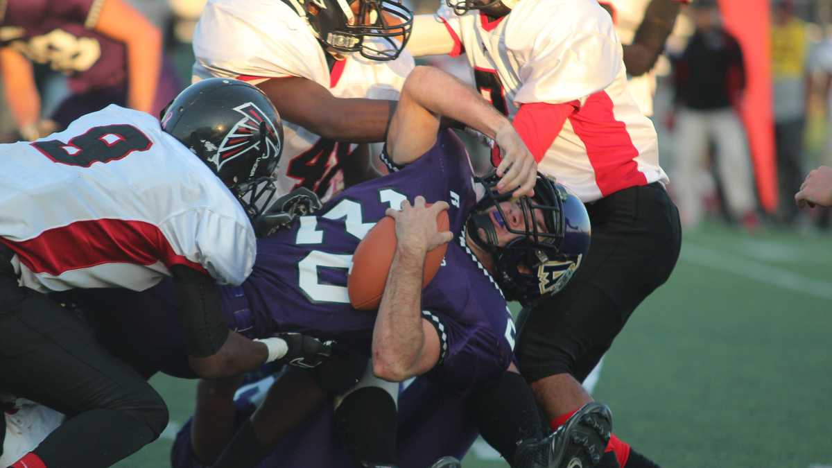 Best action shots from first half of football season