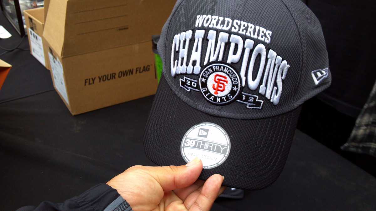 Photos: Giants fans hit the stores for World Series merchandise