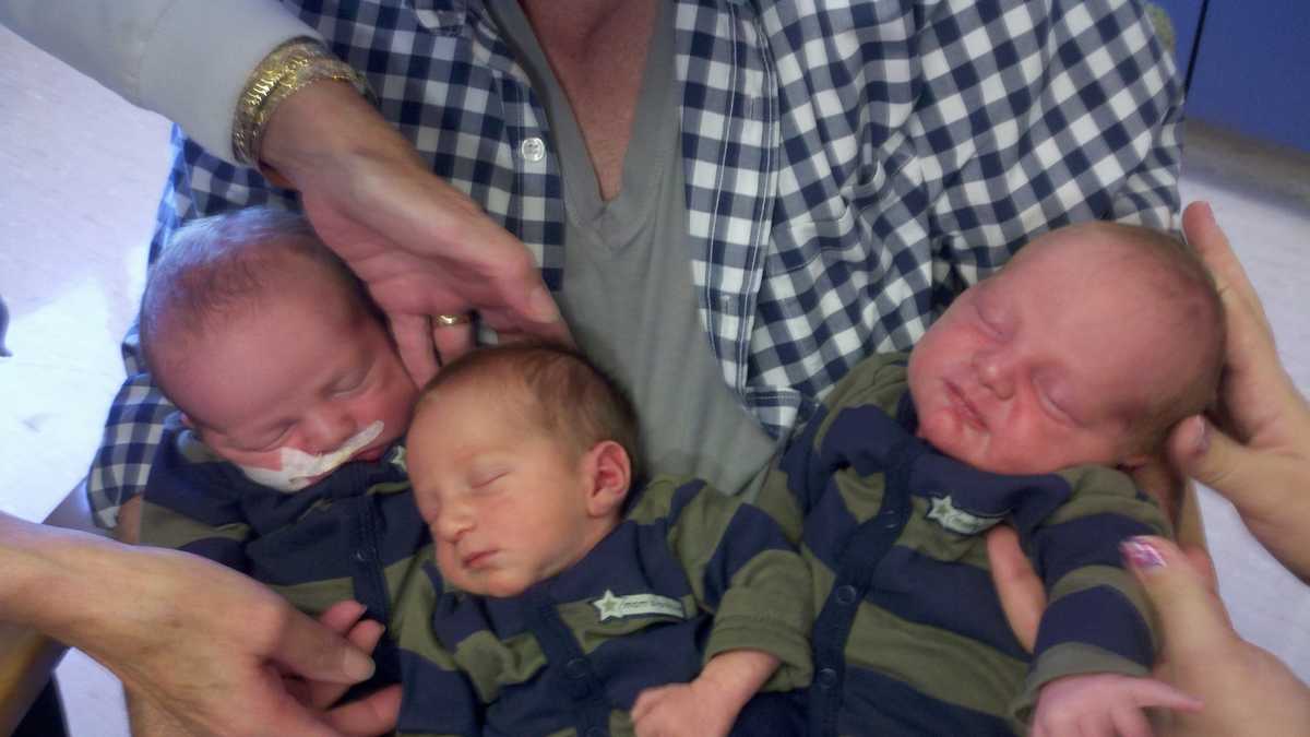 Photos: Sutter Memorial mom gives birth to world's heaviest triplets