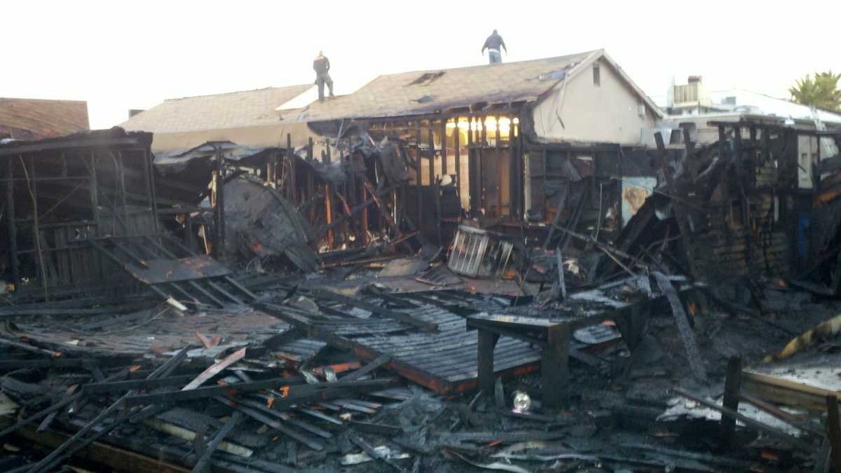 Suspicious strip mall fire destroys appliance store