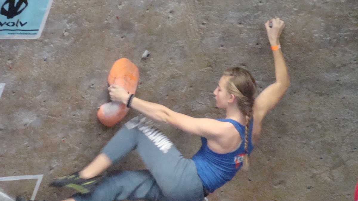 Granite Arch climbers in divisional championship