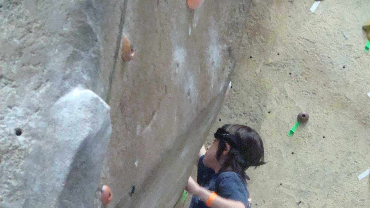Granite Arch climbers in divisional championship