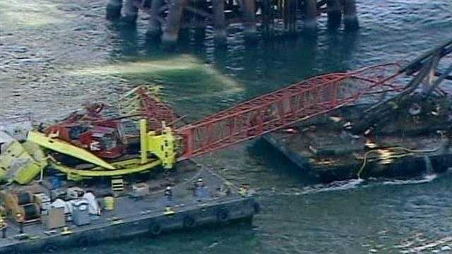 Photos: Bay Bridge construction crane collapses