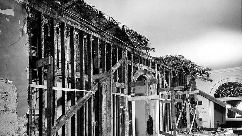 Photos: The White House, completely gutted