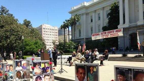 Photos: California rally gives voice to victims' rights