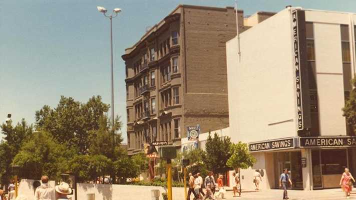 Sacramento's K Street: Then and now