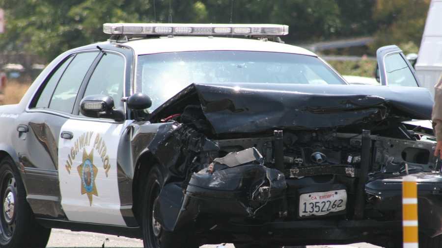 CHP officer seriously hurt in cruiser crash