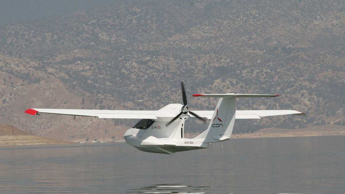 Photo: ICON A5 amphibious aircraft