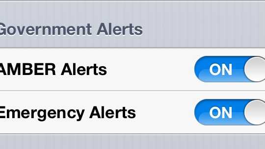 How to turn emergency alerts on/off on your smartphone
