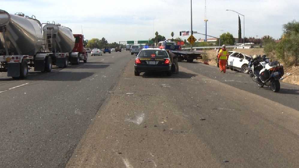 Photos: Major-injury crash on I-80