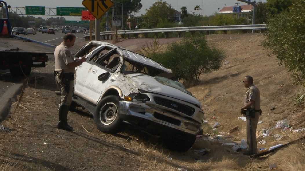 Photos: Major-injury crash on I-80
