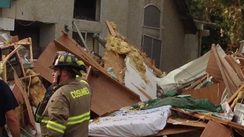 Photos: 16-year-old boy severely burned in trailer explosion