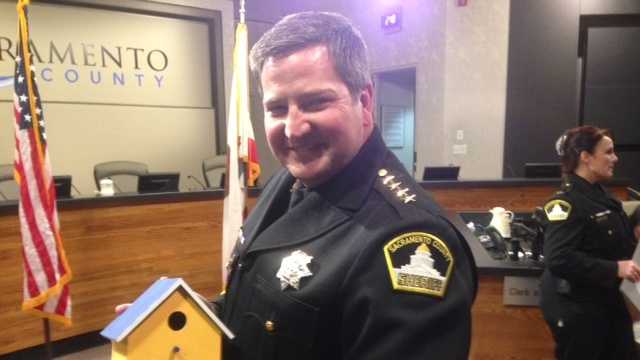 Photos: Cameras capture moment as boy surprises Sheriff Jones