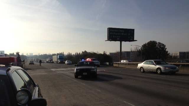 High Speed Chase Ends In Freeway Crash
