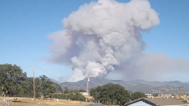Evacuation orders lifted near Hunters Fire