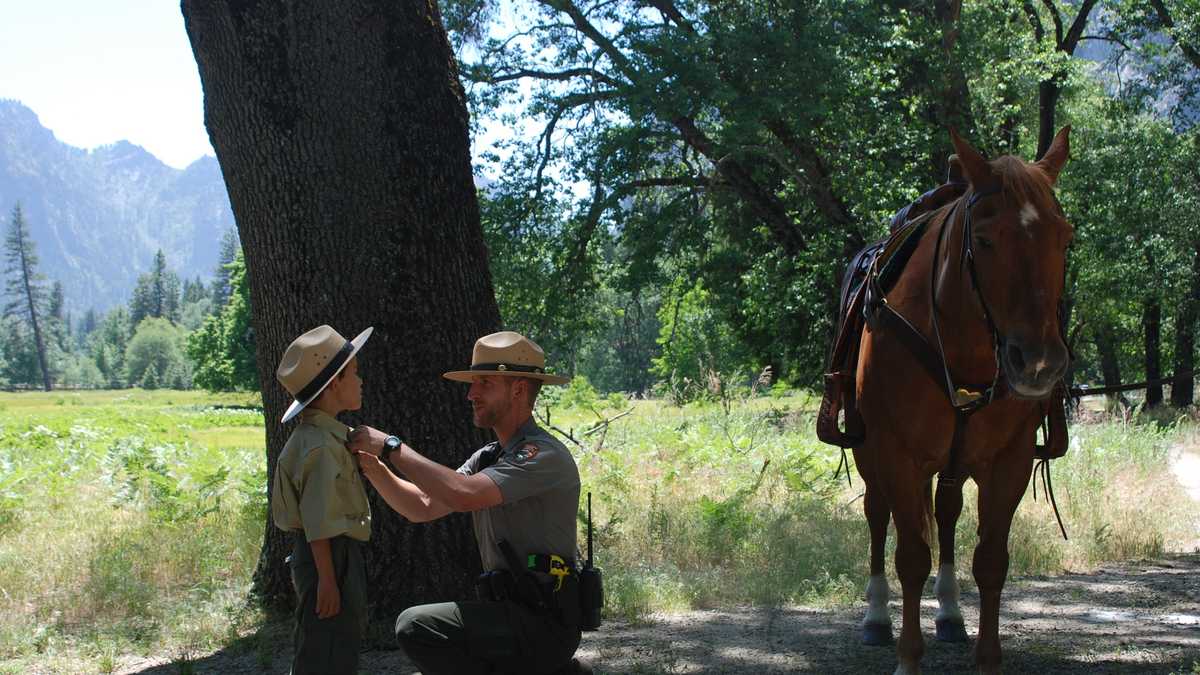 Photos: Yosemite kid becomes honorary park ranger