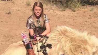 Texas cheerleader causes outrage with hunting photos