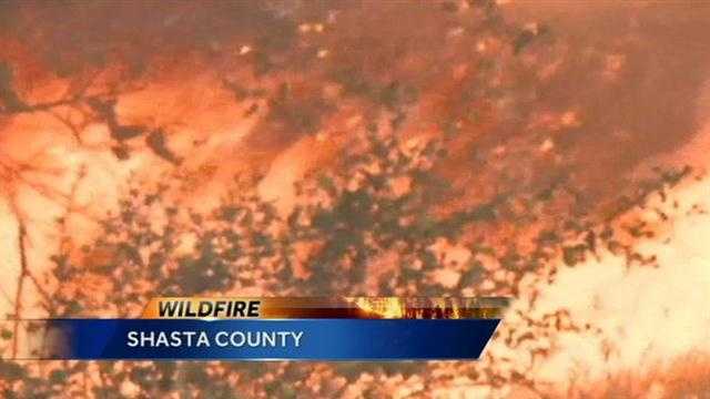 Shasta County wildfire threatens dozens more homes