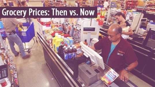 Grocery prices: Then vs. now
