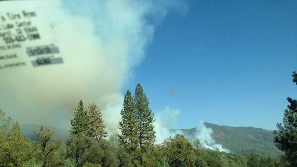 Mariposa Co. fire threatens homes, forces evacuations