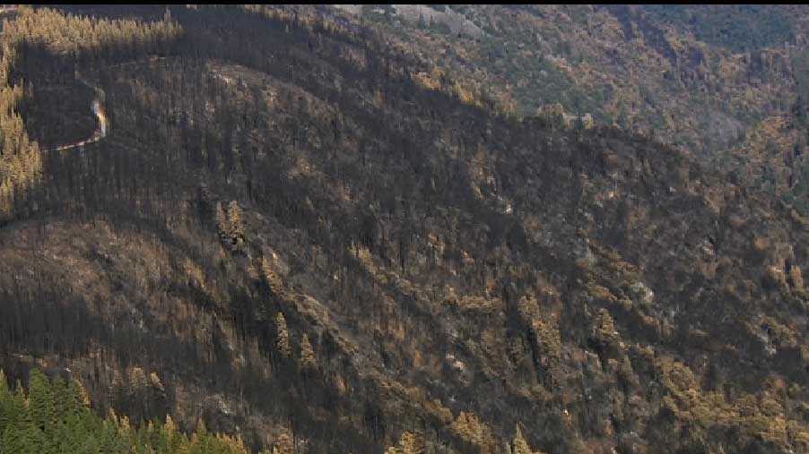 LiveCopter3 photos show King Fire destruction from above