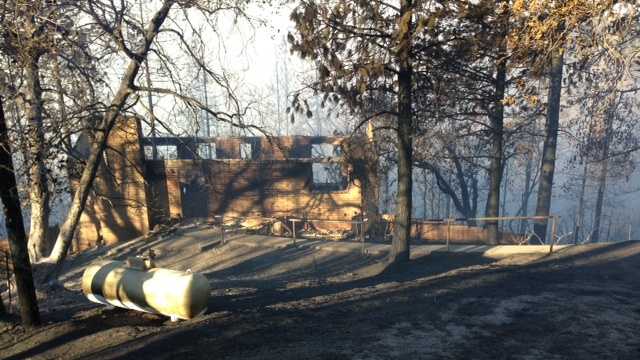 Containment up to 55 percent in Applegate Fire