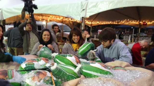 Photos: Community comes together for annual Turkey Drive
