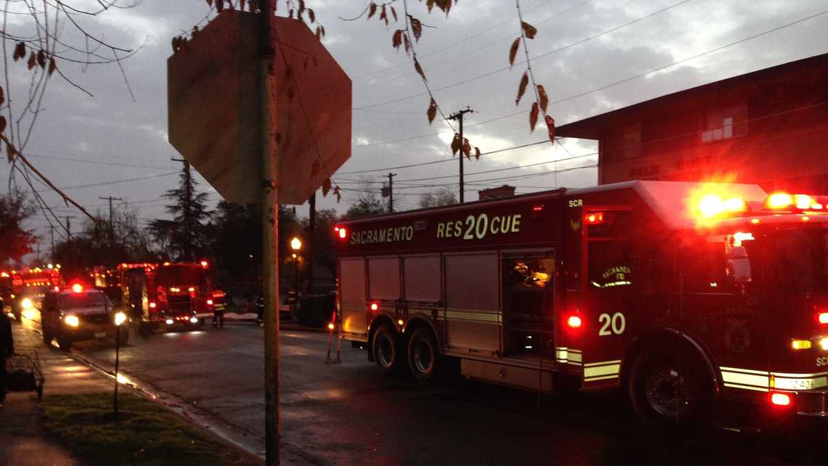 Crews search for possible victims in North Sac fire