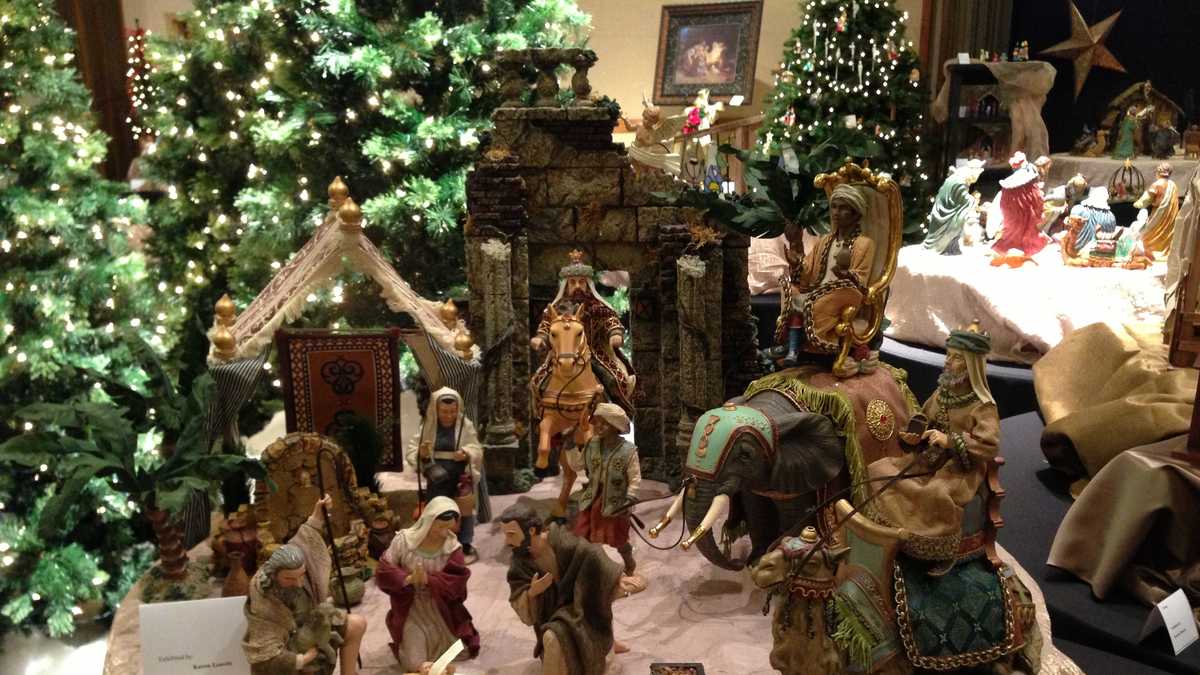 Granite Bay church displays giant nativity collection