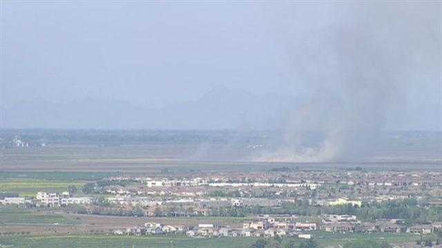 Smoke billowing in Natomas is from controlled fire